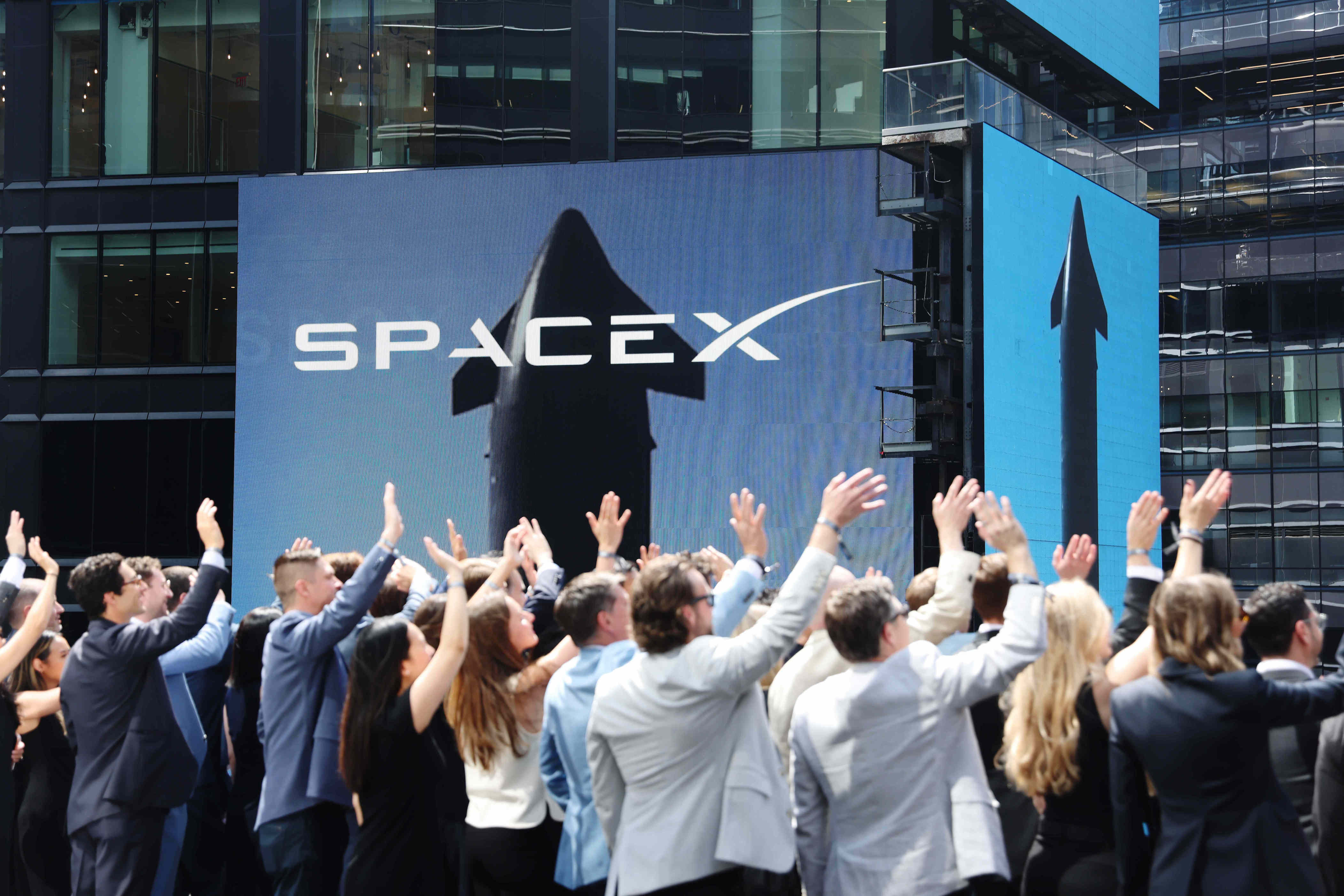 SpaceX IPO today: Elon Musk's company finishes first session above IPO ...
