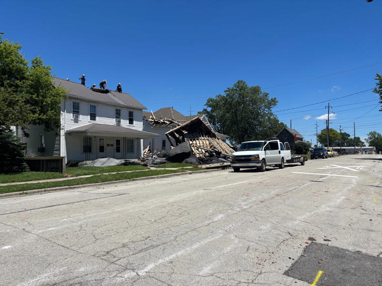 Celina residents rally to clean up after sudden storm