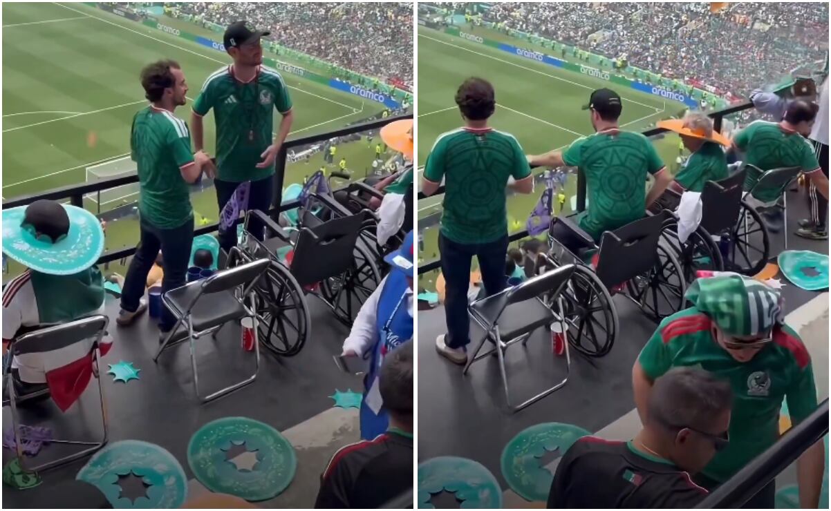 ¿Un milagro en el Estadio CDMX?; asistente en silla de ruedas se pone ...