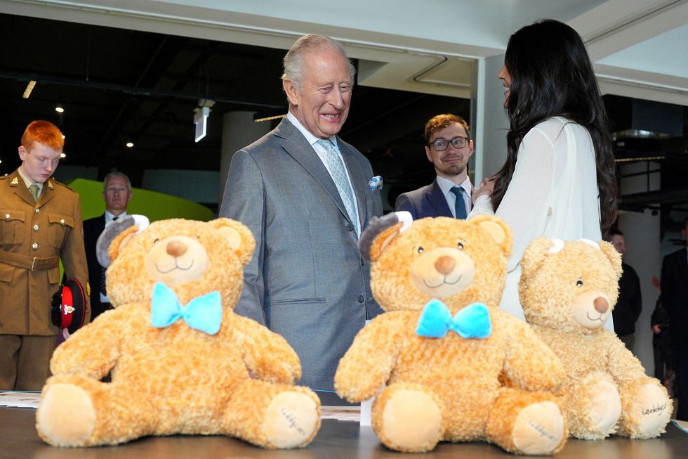 King Charles to launch afternoon tea-style teddy set inspired by ...