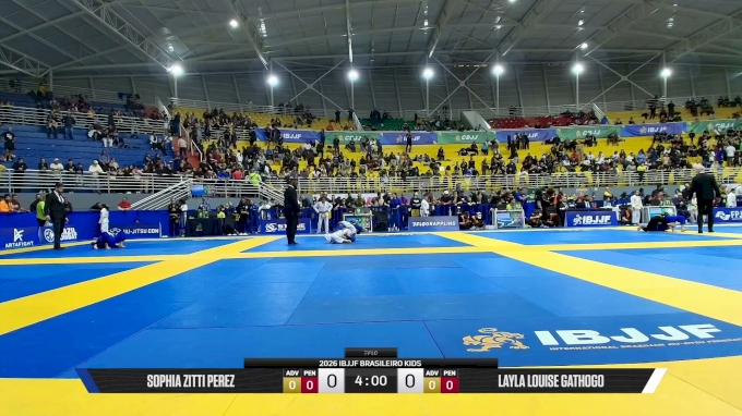 Layla Louise Gathogo vs Sophia Zitti Perez 2026 IBJJF Brasileiro Kids