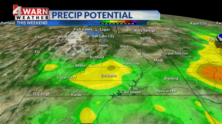 Utah weather: Above average temperatures expected for this weekend