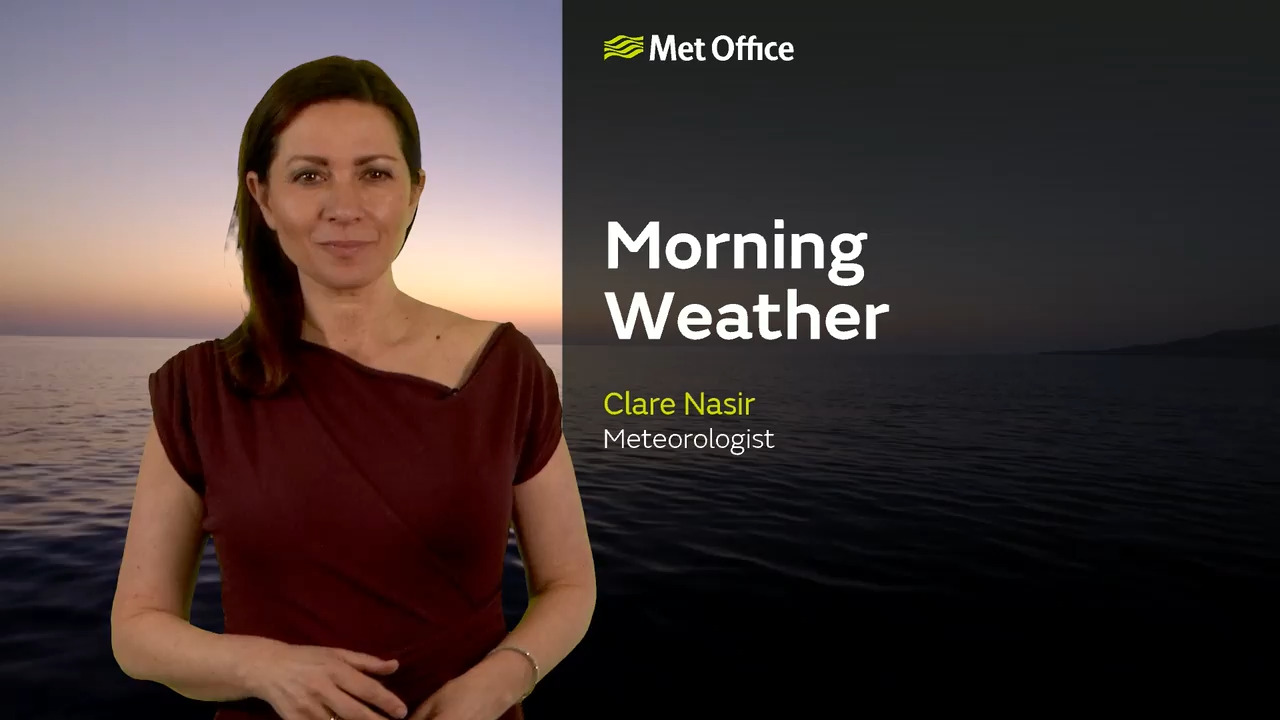 Met Office Friday morning weather forecast 24/04/2026