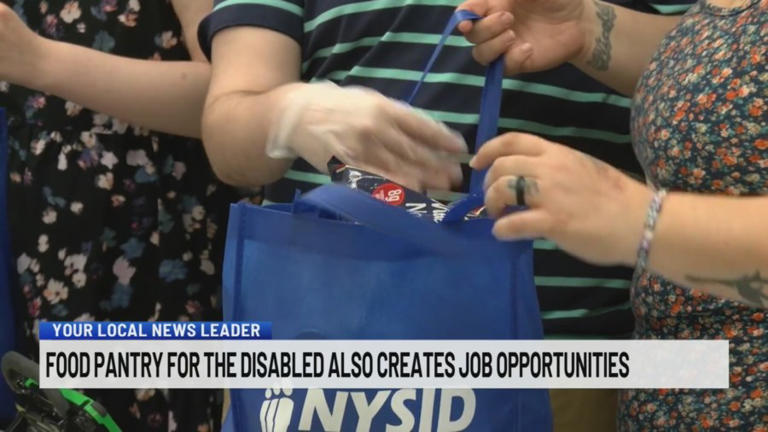 New food pantry at the Center for Disabilities Services creates jobs