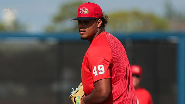 Nationals get great injury update on star pitching prospect Jarlin Susana