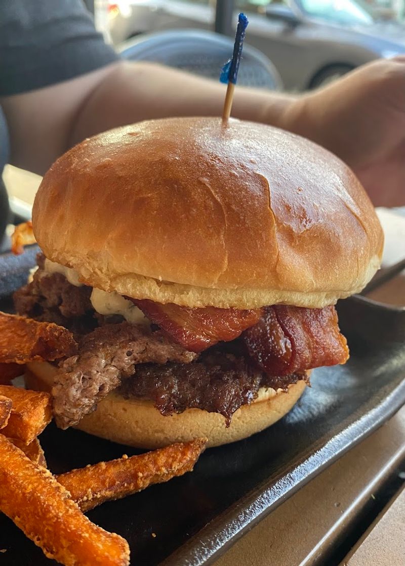 This Indiana joint stacks thick beef burgers with peanut butter and ...