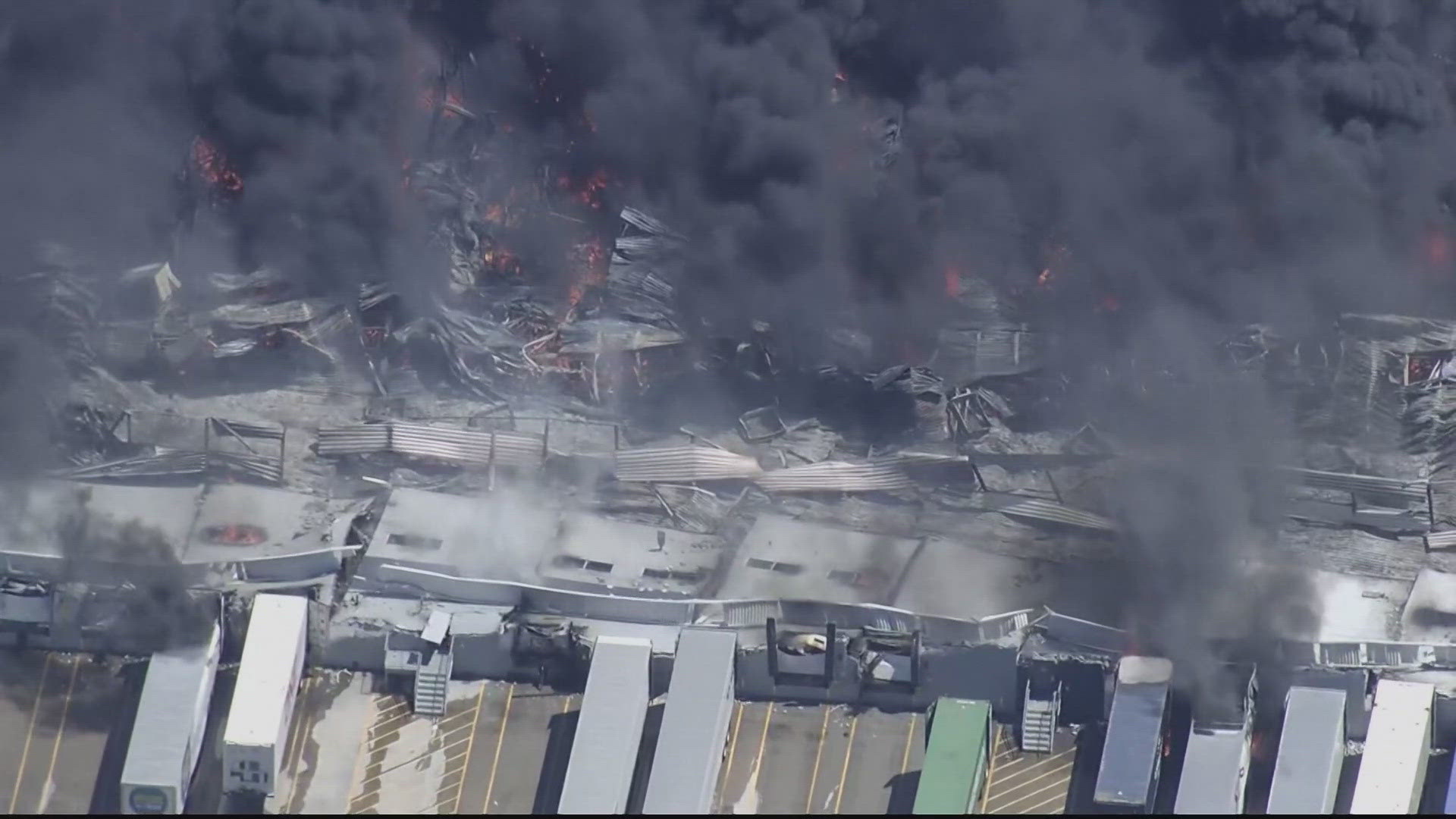 California warehouse fire will have an impact on supply chains across ...