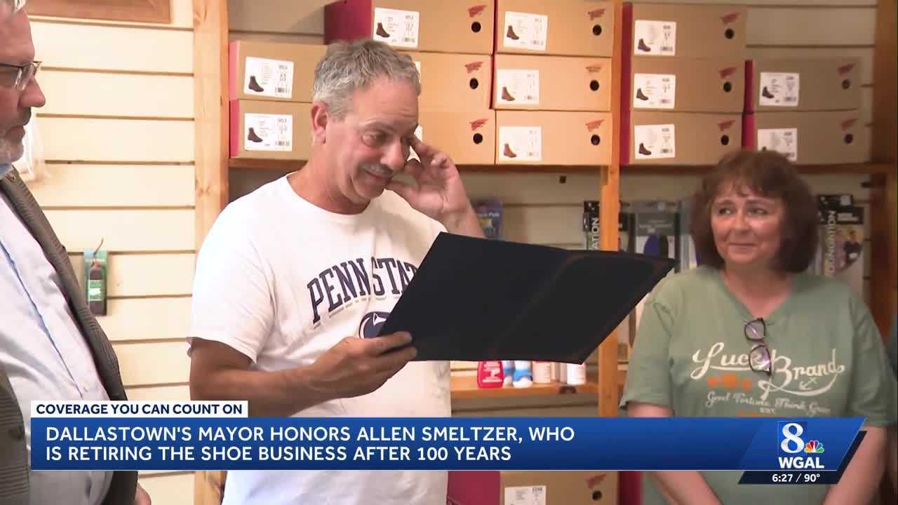 Allen Smeltzer retires after century of family shoe repair in York County