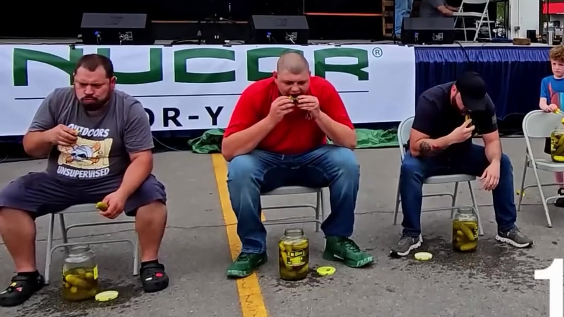 Pickle eating contest: Can I win?