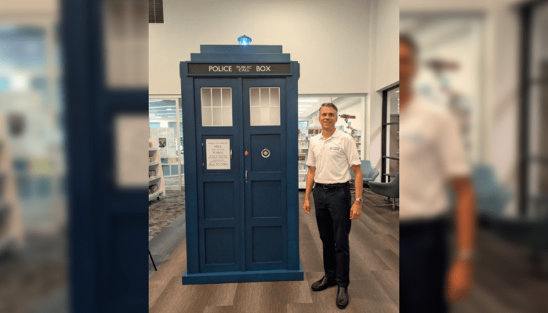 Charleston County librarian builds life-size fictional time machine ...