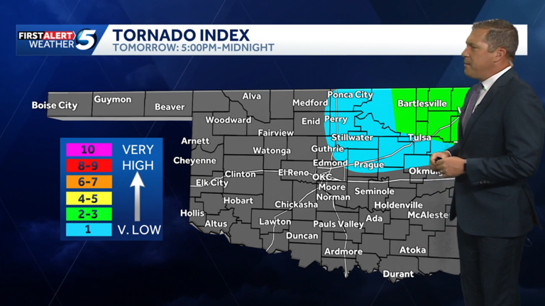 Timeline: Severe storm risk continues for Oklahoma on Saturday