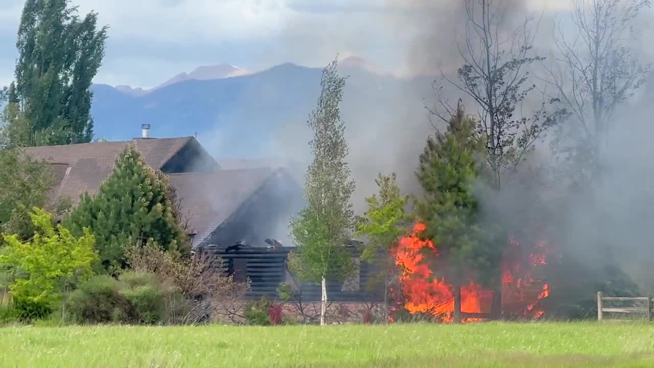 Butch Cassidy Drive structure fire