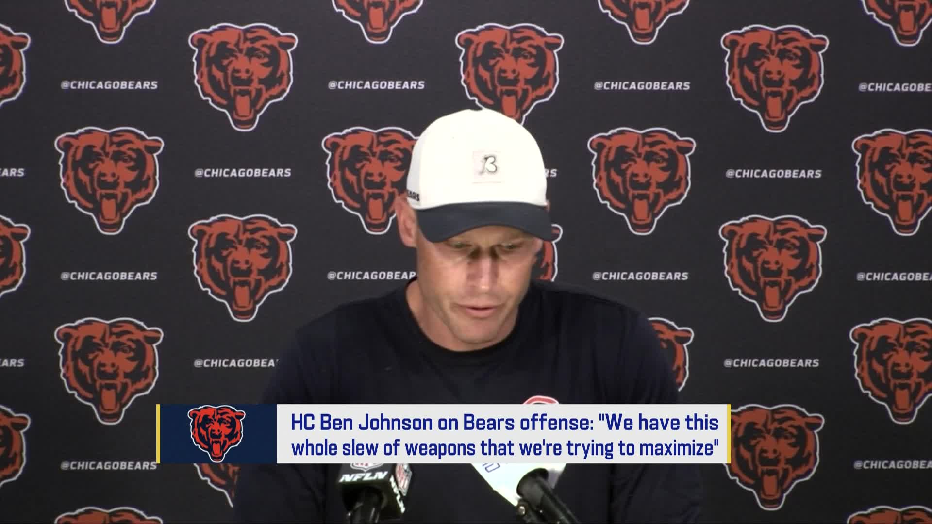Can Bears' young offensive core take next step under Ben Johnson in ...