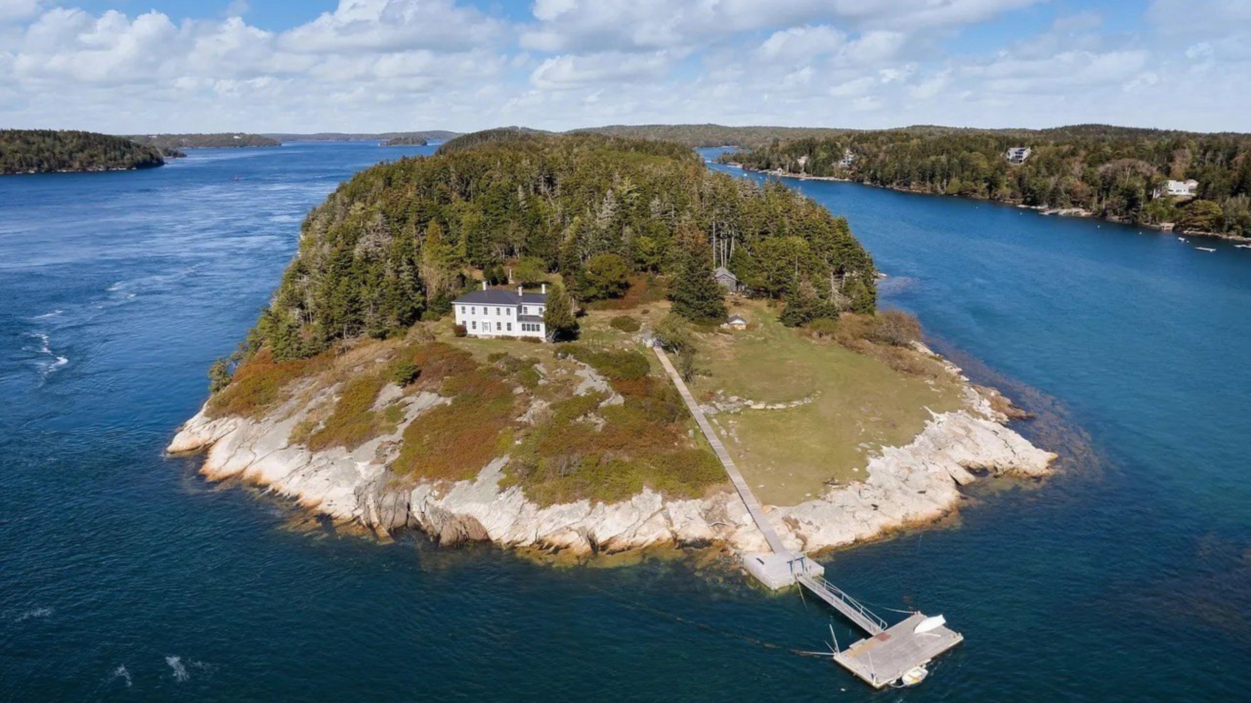 Private island for sale: 25-acre historic Maine estate lists for $3.85 ...