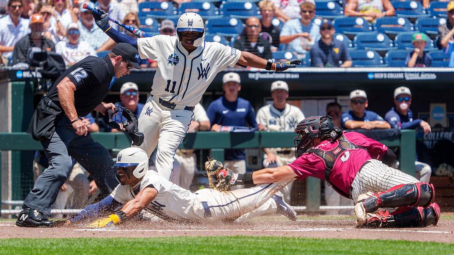 West Virginia takes down Troy in College World Series opener
