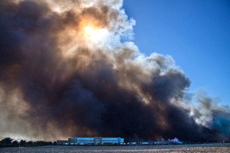 Tracy warehouse fire disrupts FedEx, medical supply company shipments