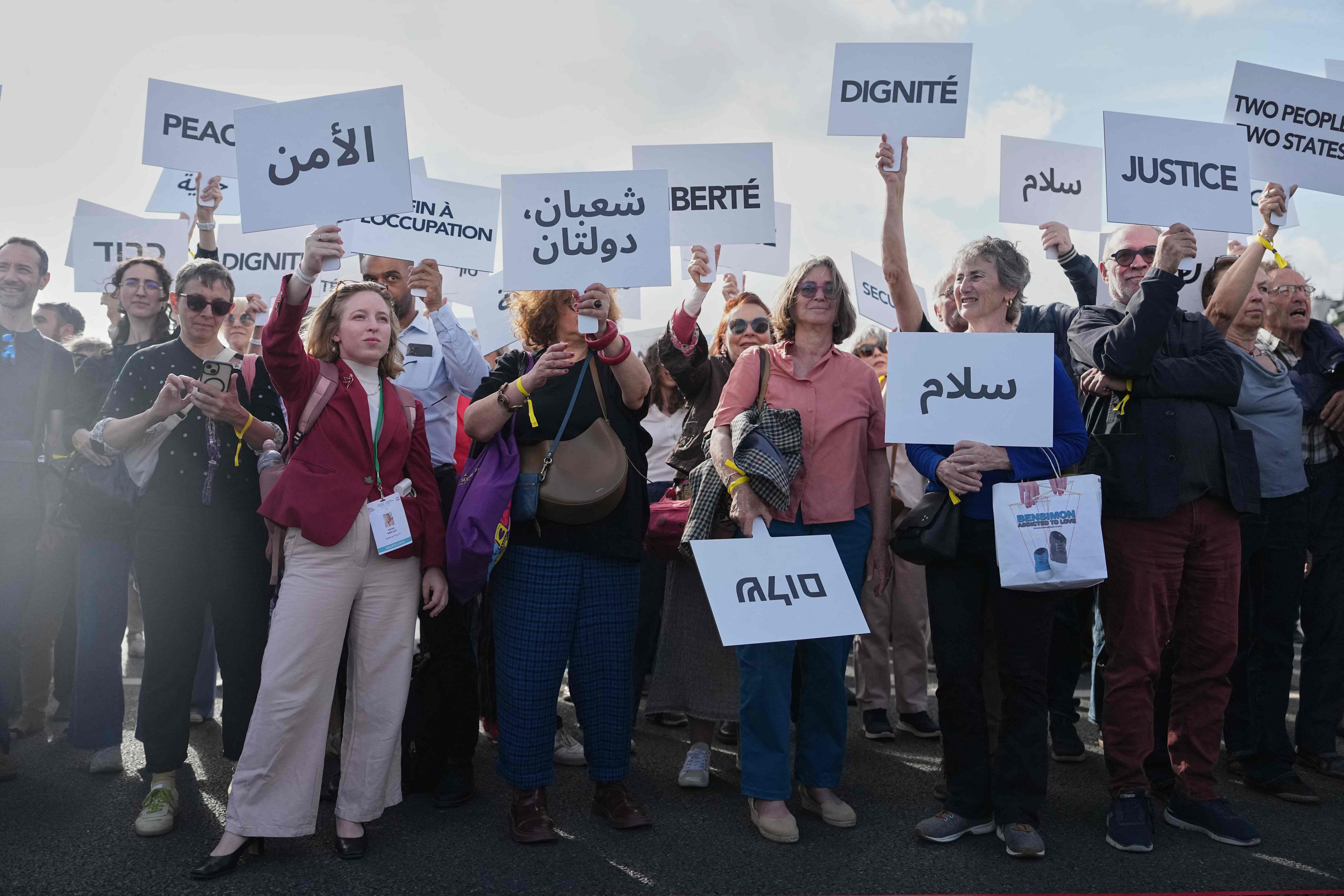 Palestinian and Israeli activists call on G7 to keep two-state solution ...