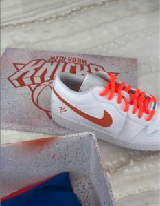 Fat Joe gets custom Knicks Air Jordan 3 and Air Jordan 1 Low