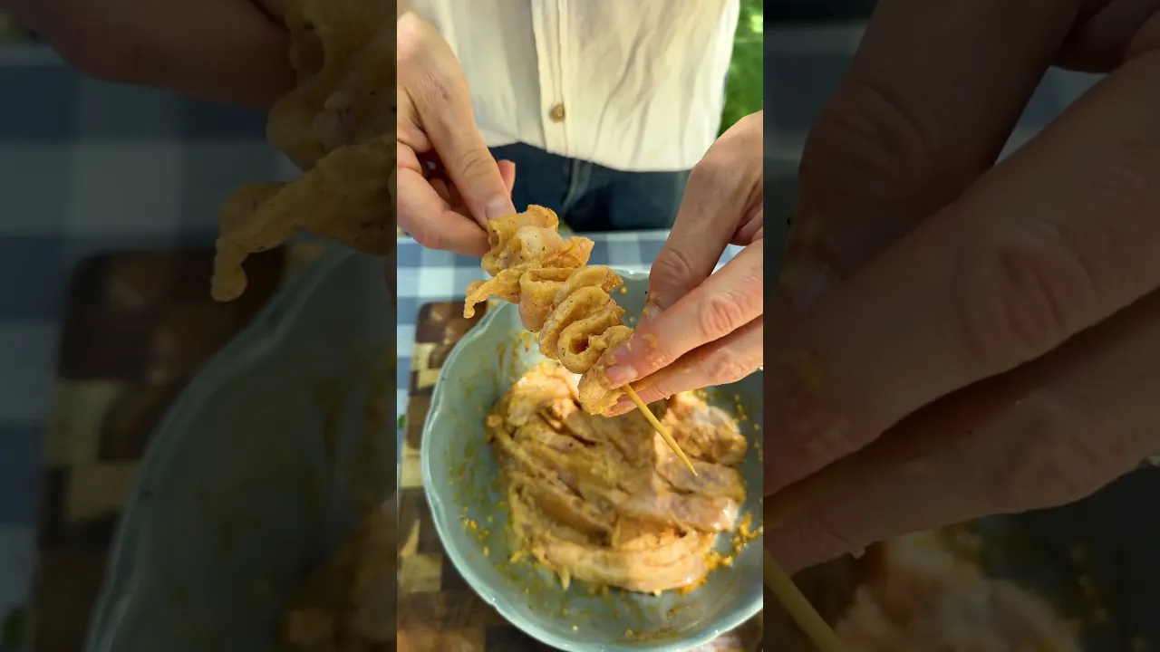 Easy summer dinner! 😋#grilling #dinnerideas #summerfood #chickenrecipes