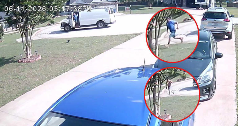 Wanted suspect: Video shows 2 men jump from van, run after police say a ...