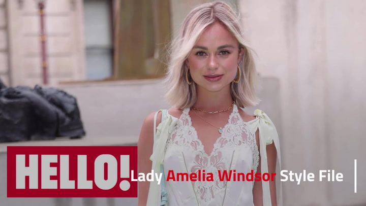 Watch: Lady Amelia Windsor's style file