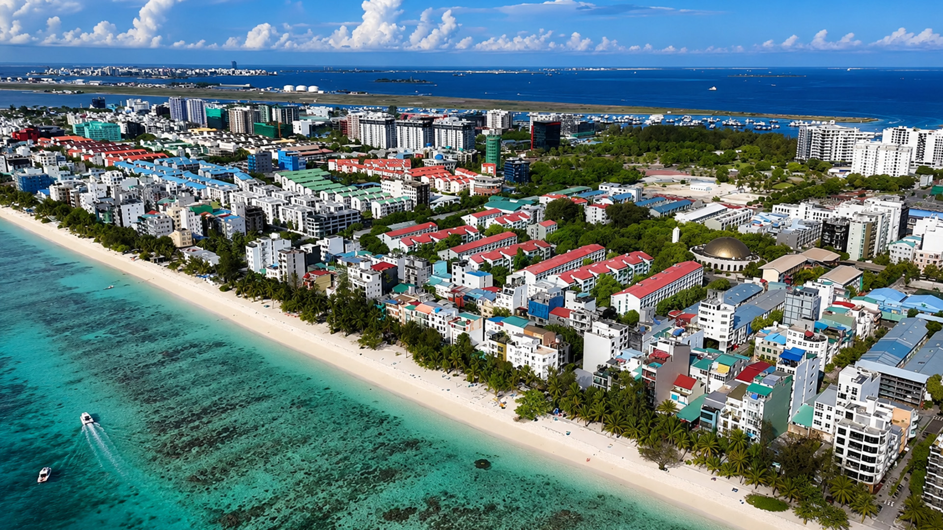 How did this entire island city rise from the ocean?