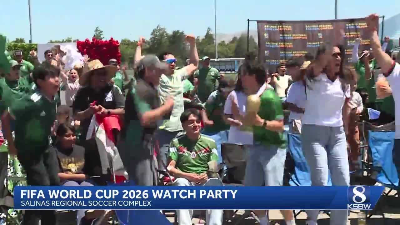 Mexico fans pack Salinas soccer complex for World Cup opener