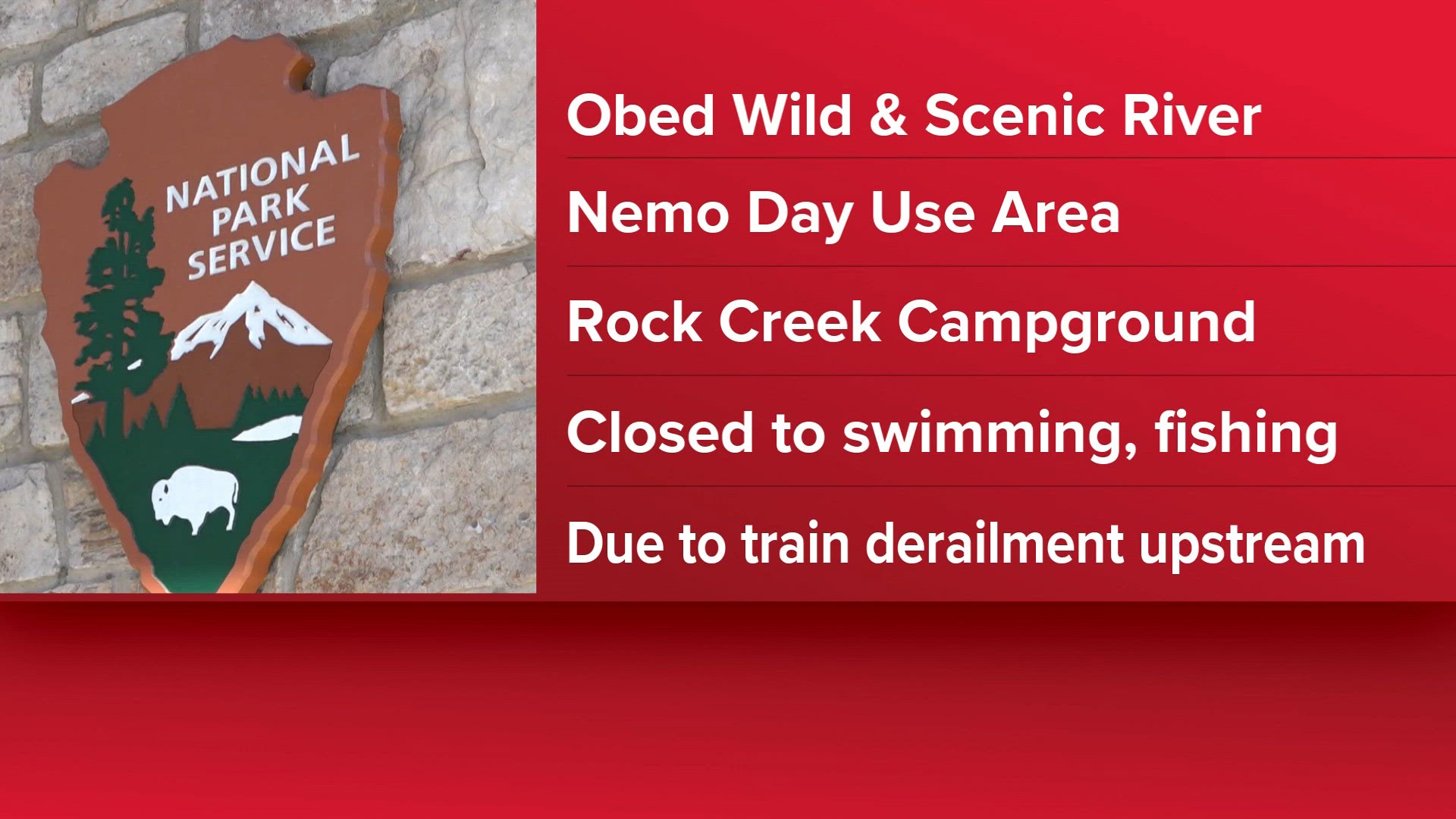 Obed Wild & Scenic River closed due to train derailment