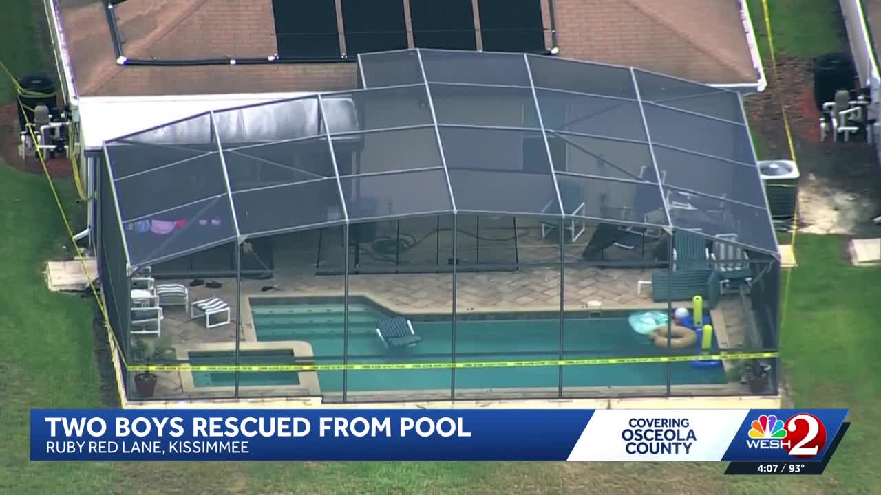 2 boys found unconscious in backyard pool while visiting Florida with ...