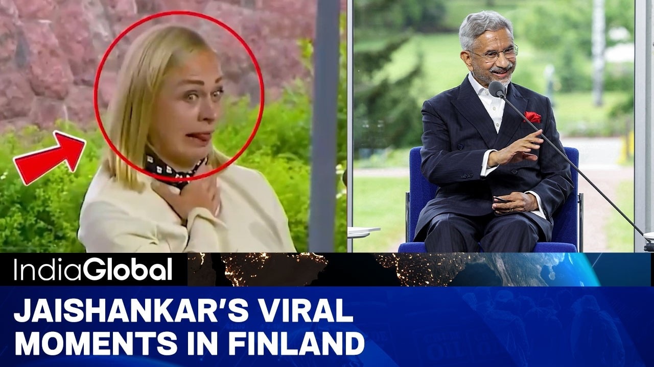 Finland: EAM Jaishankar's witty responses get the room laughing