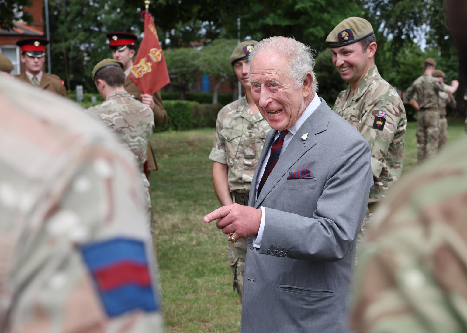No drinking tonight, jokes king to Grenadier Guards ahead of Trooping ...