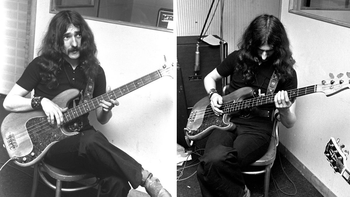 Geezer Butler recalls how his P-Bass was damaged by a customs official