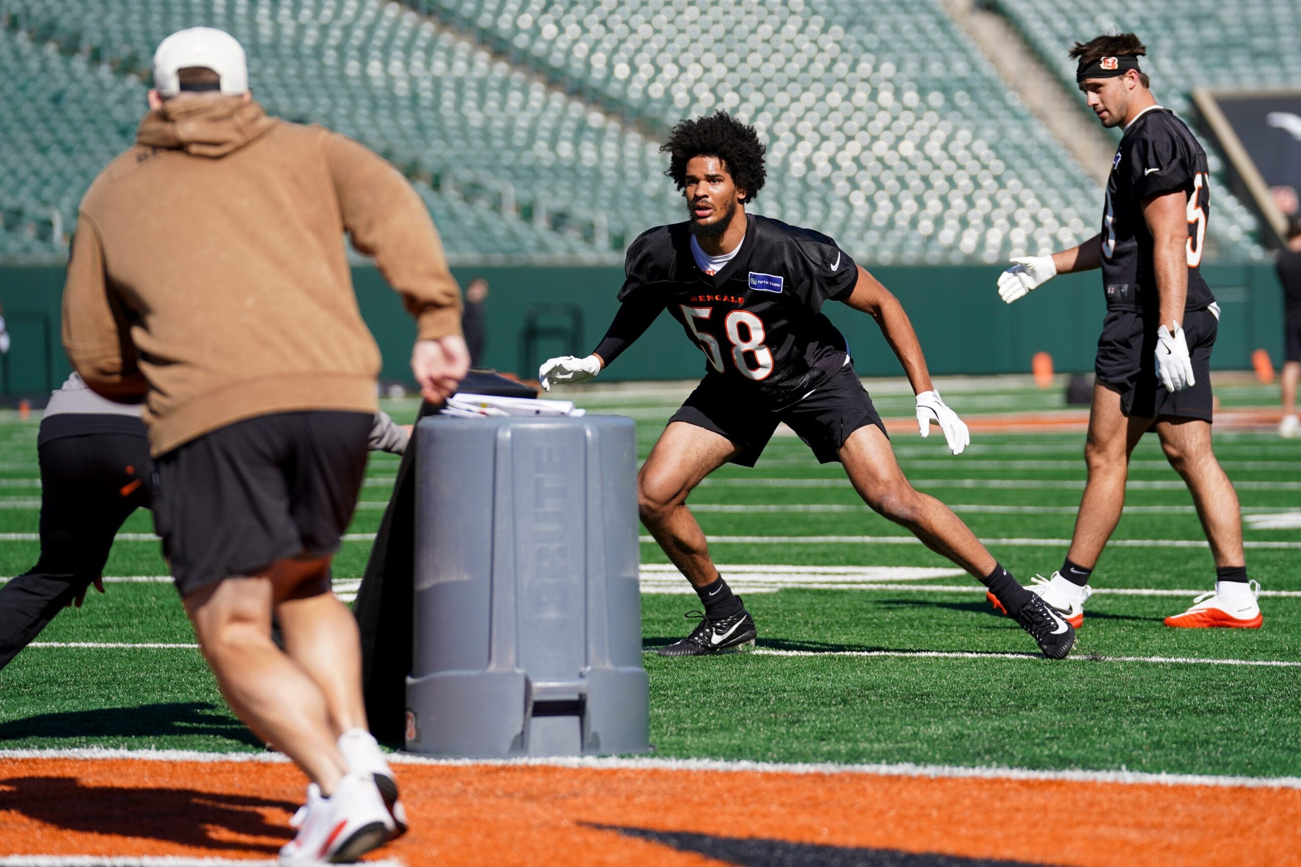 Bengals player profile: Eric Gentry looks like no linebacker Cincinnati ...