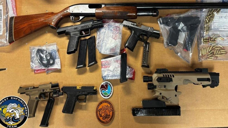 Police arrest two, seize drugs, ghost gun and brass knuckles in Van ...