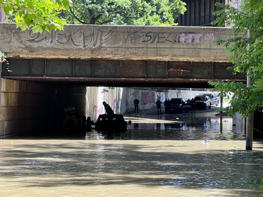 Photos: Former Browns running back Greg Pruitt rescued after water main ...