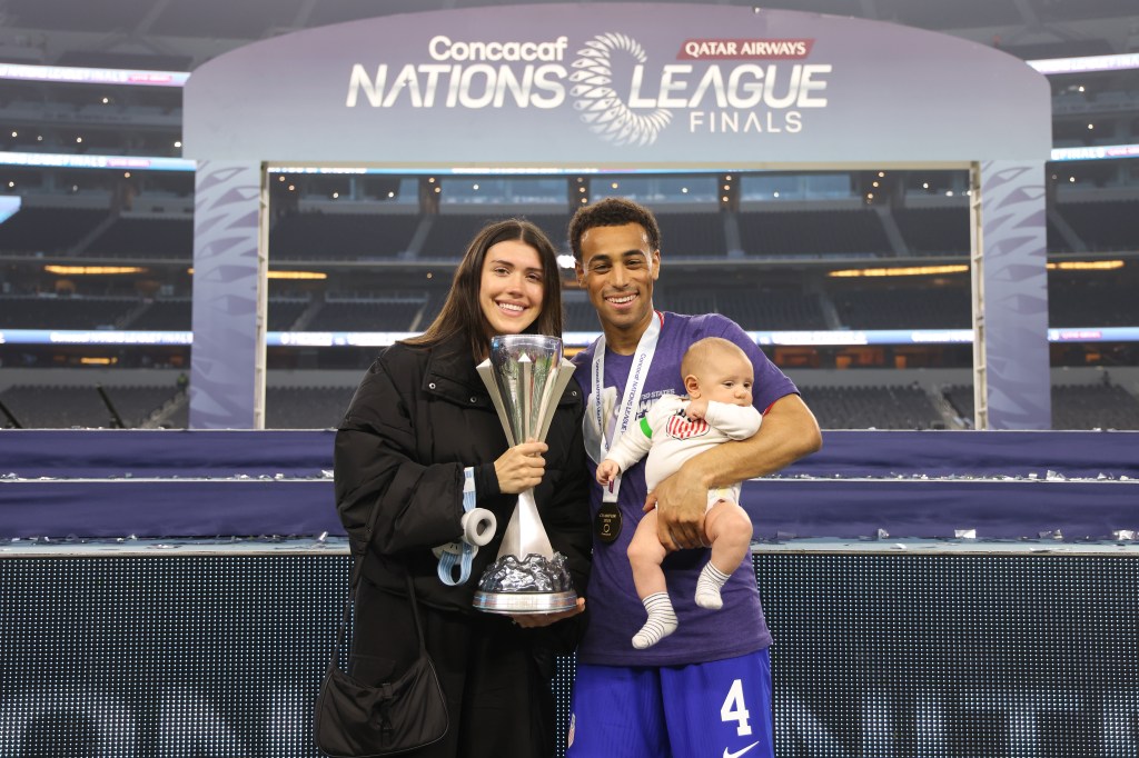 Tyler Adams’ wife Sarah shares family moment before USA World Cup game