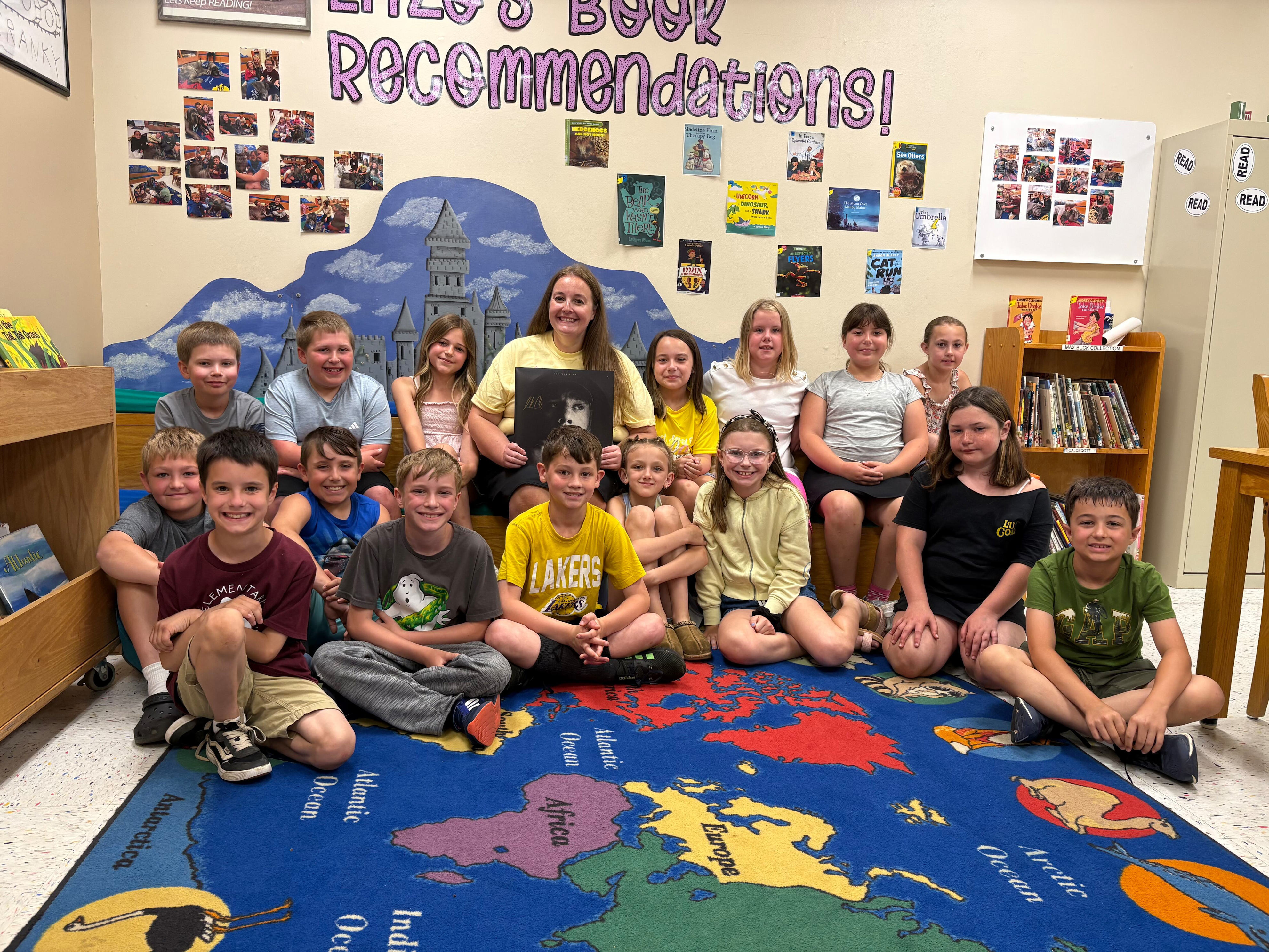 Luke Combs surprises Carmel Elementary third-grade class with signed ...