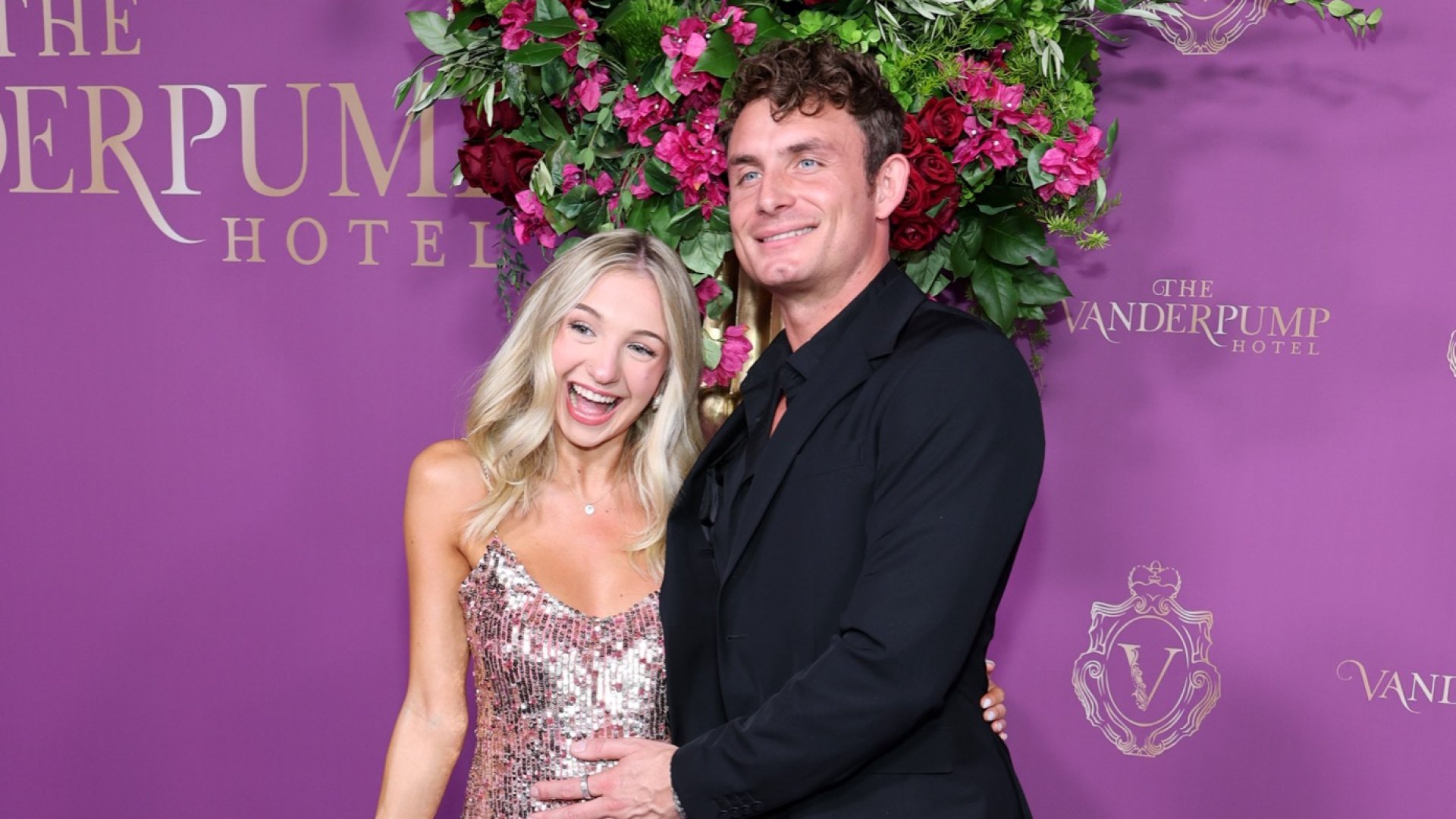 James Kennedy's girlfriend debuts baby bump in 1st red carpet appearance