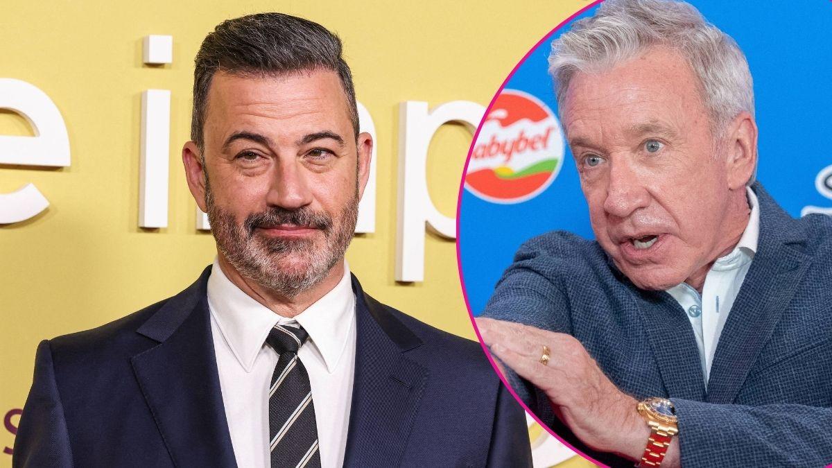 Awkward! Tim Allen tells Jimmy Kimmel he 'hates' thoughtful birthday ...