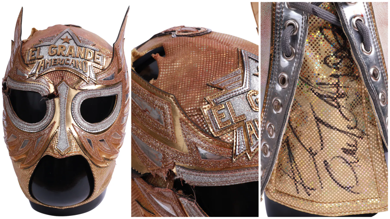 El Grande Americano’s match-worn mask from Noche de Los Grandes hits ...
