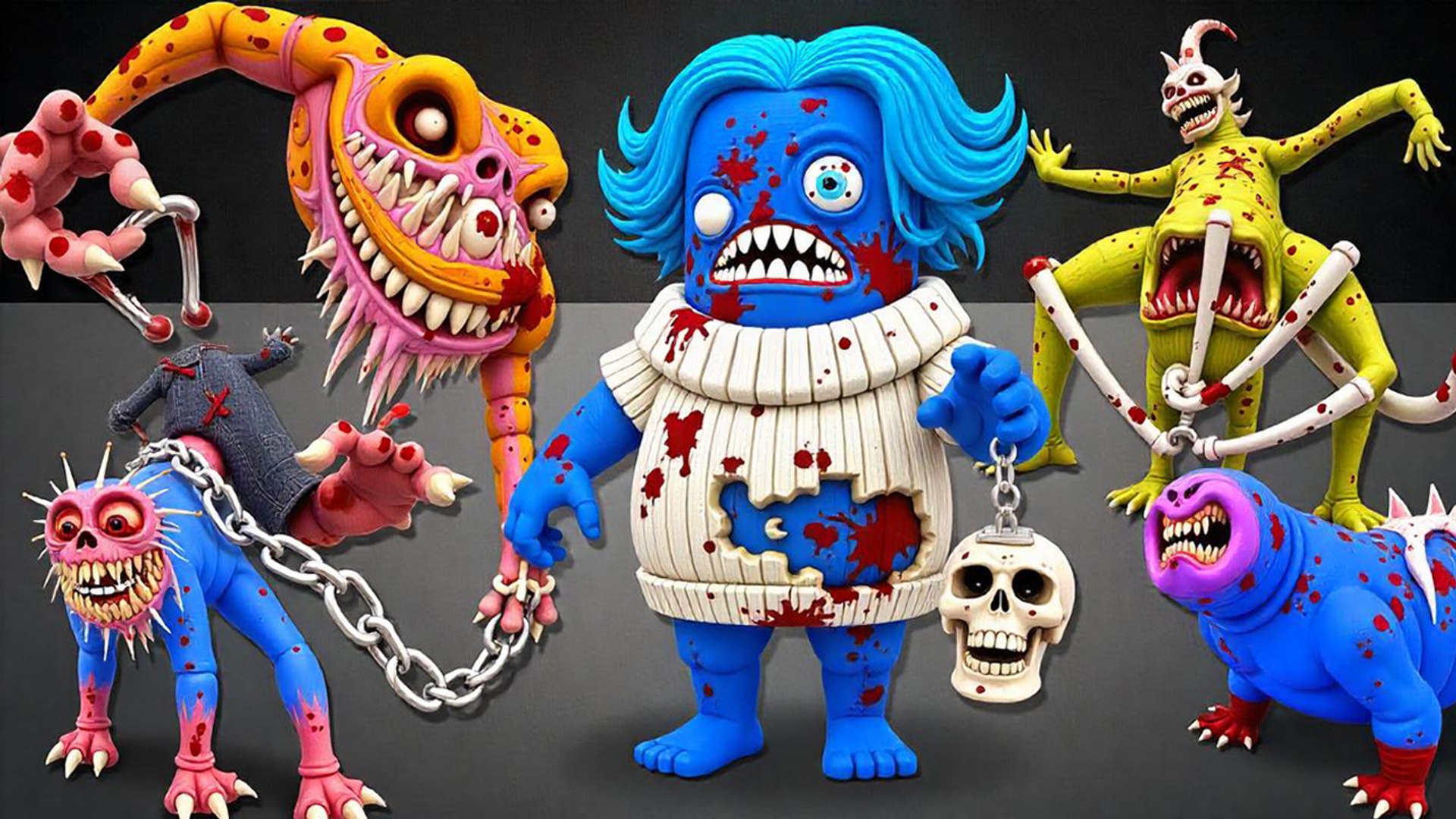 Epic showdown of DIY creatures: Who will come out on top?