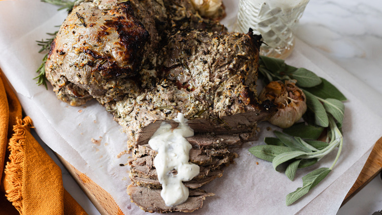 Perfect boneless roasted leg of lamb recipe