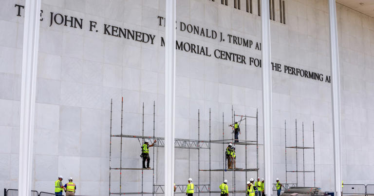 Trump name must be removed from Kennedy Center by Friday night as ...