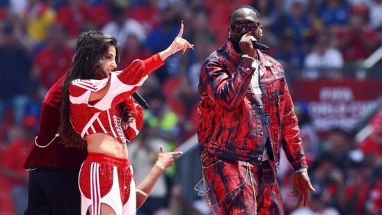 Nora Fatehi sets the stadium on fire with performance during FIFA 2026 ...