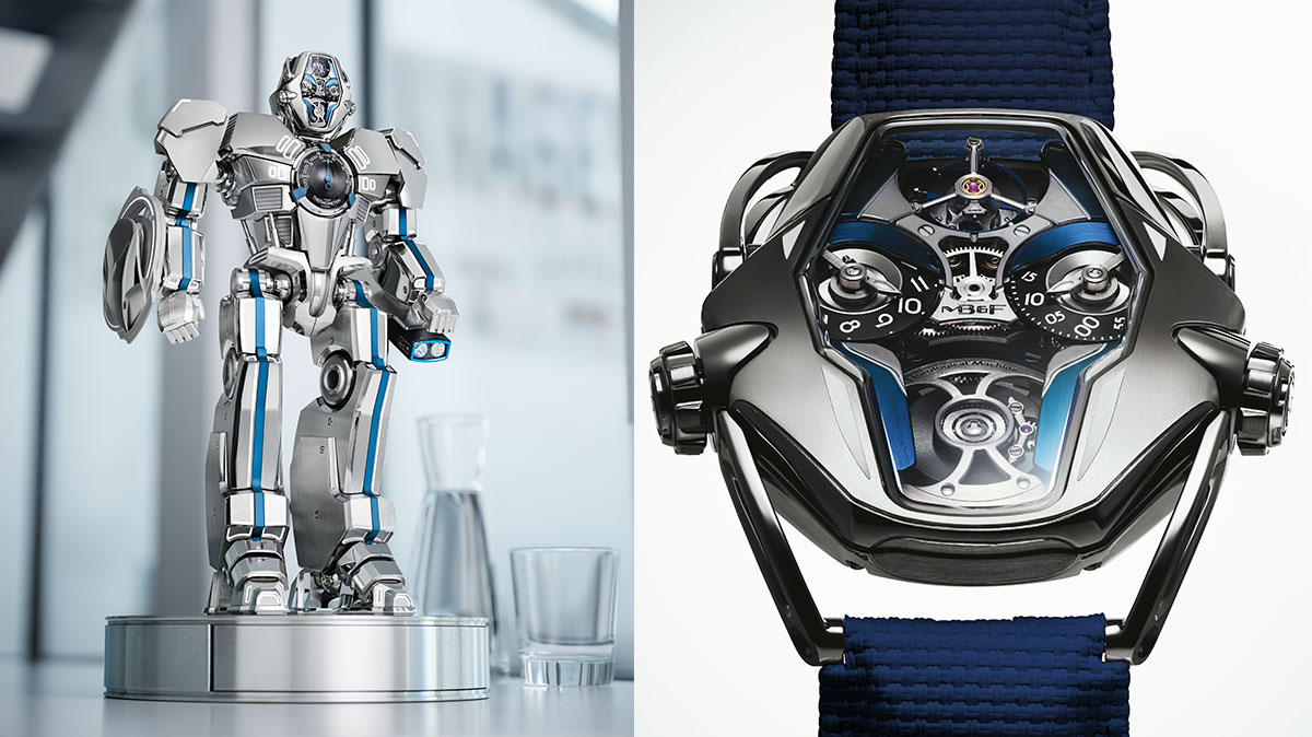 MB&F's HM12 is a watch that transforms into a robot