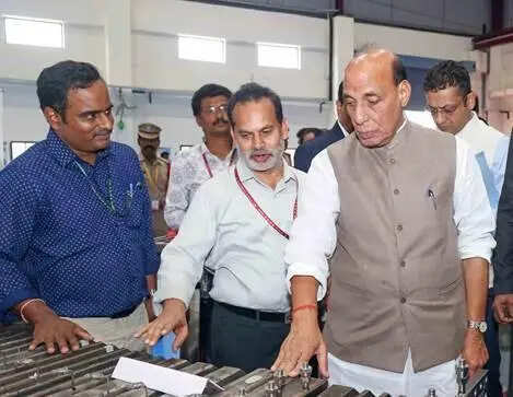 Defence Minister Rajnath Singh inaugurates advanced weapon system ...