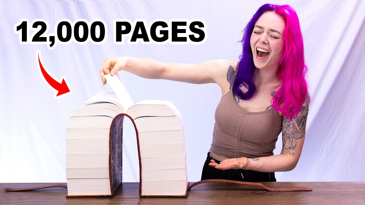 I put all Wheel of Time books in one very long book
