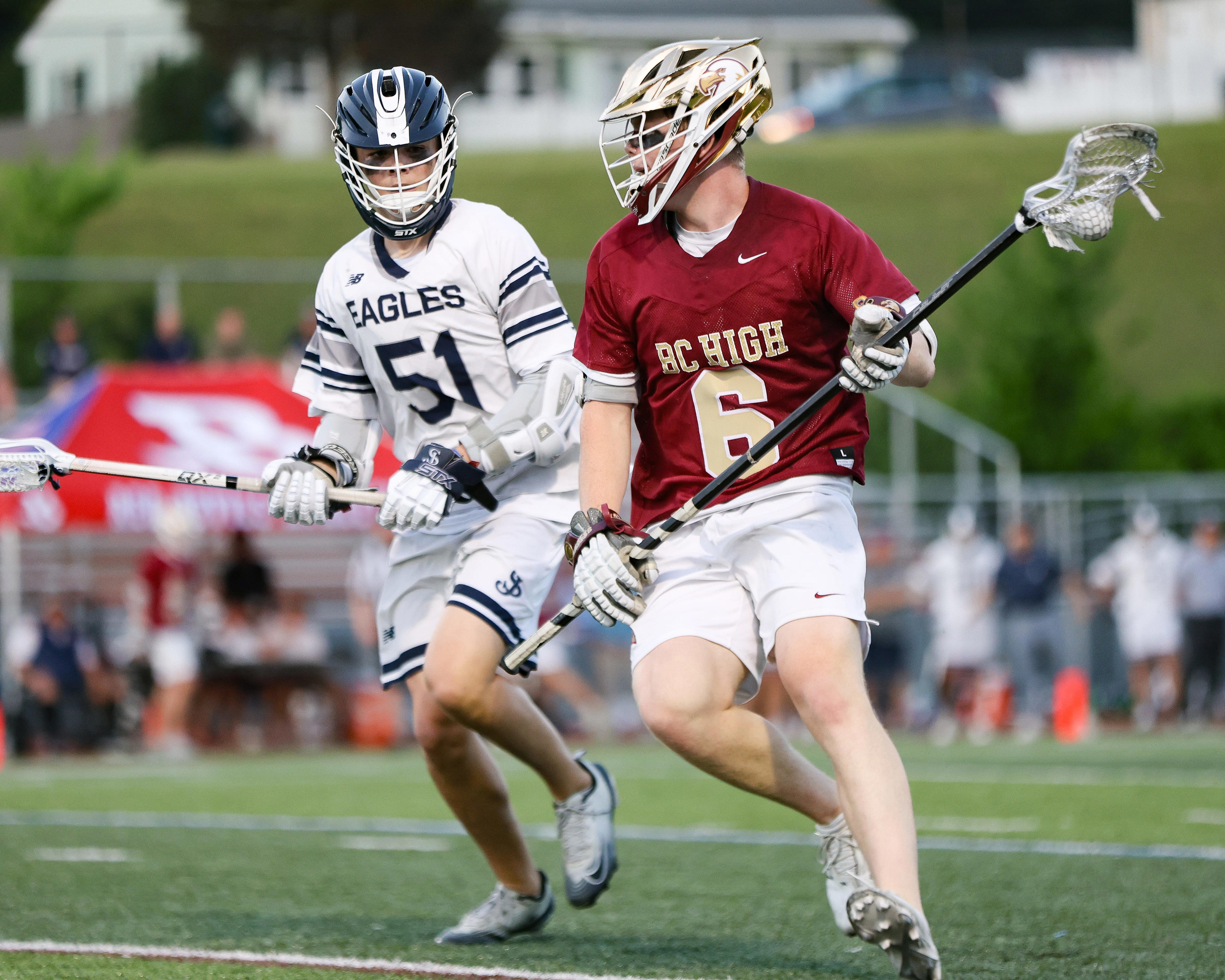 See how BC High, Lincoln-Sudbury lacrosse state championship played out