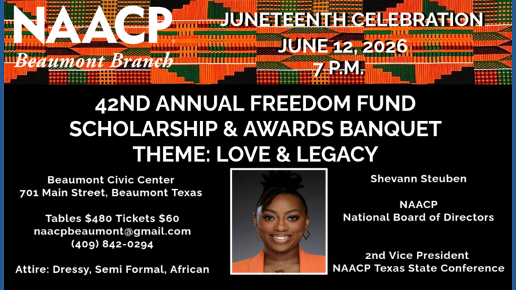 NAACP Beaumont branch marks 42 years of civil rights work with Love ...