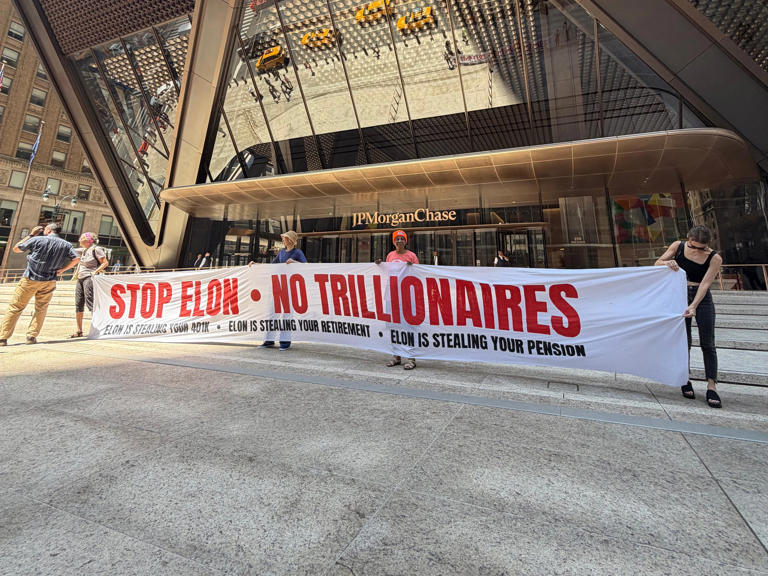 I went to a SpaceX IPO protest. The target wasn't just trillionaires ...